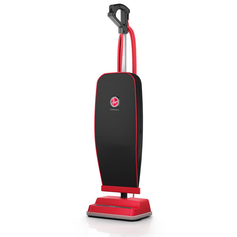 Hoover Commercial Vacuum Prime Lite Bagged Upright Vacuum Cleaner ...