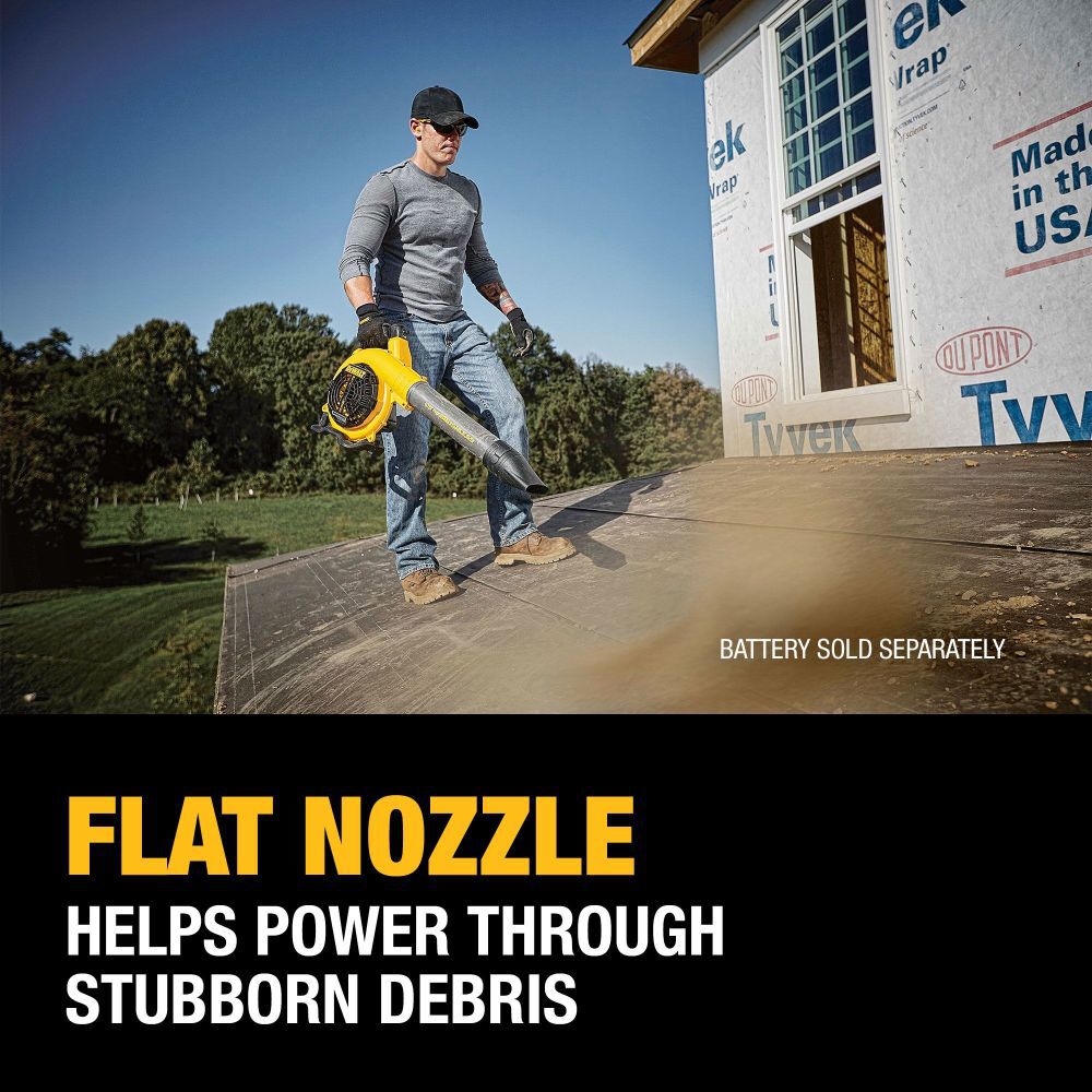 DEWALT FLEXVOLT 60 V MAX Brushless Handheld Blower (Bare Tool) DCBL770B ...