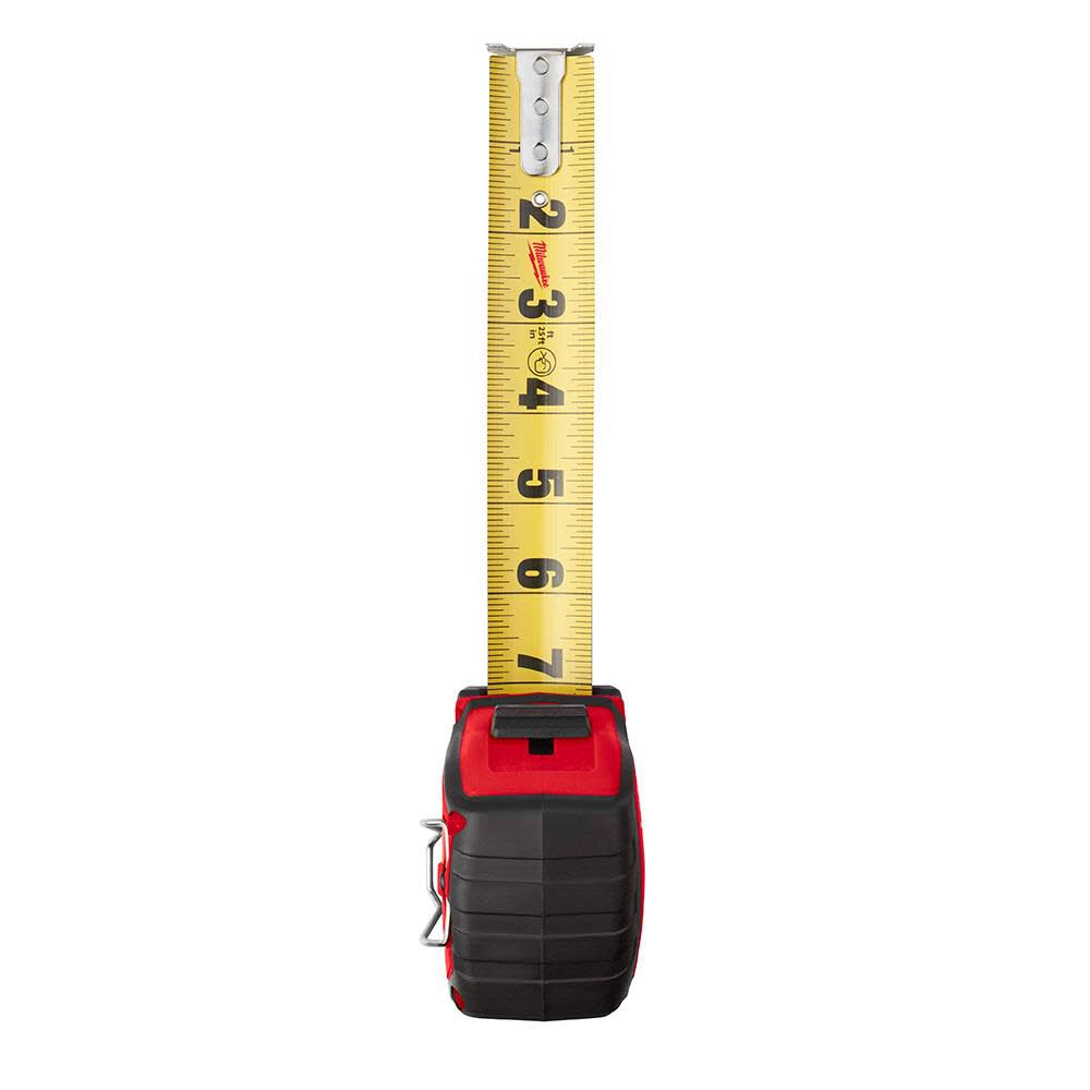 Milwaukee 25Ft Wide Blade Tape Measure 48-22-0225 - Acme Tools