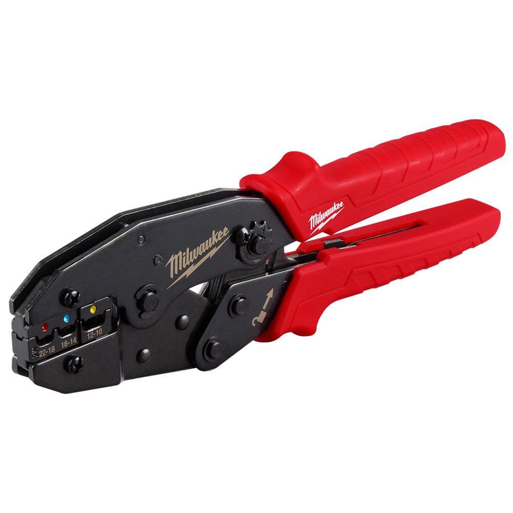 Milwaukee Ratcheting Insulated Terminals Crimper 48-22-3084 - Acme Tools