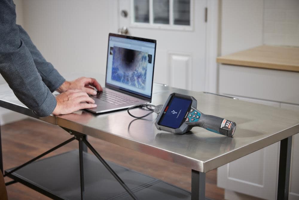 Bosch 12V Max Connected 11ft Handheld Inspection Camera Kit GIC5-27C ...