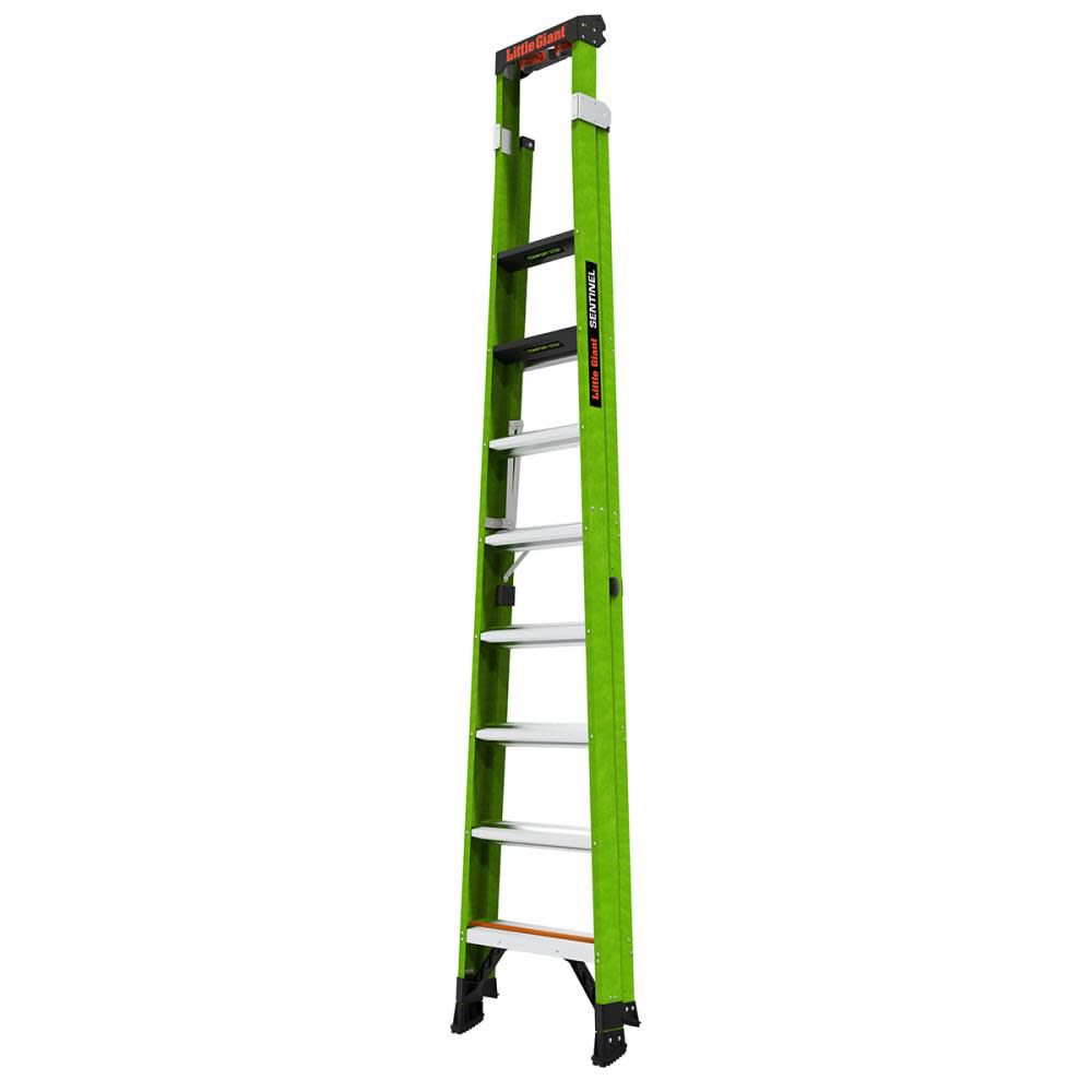 Little Giant Safety Sentinel M10 Type 1AA Fiberglass Step Ladder 15910 ...