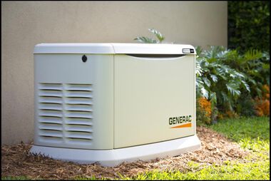 Generac Guardian 26kW Air-Cooled Standby Generator with Whole House ...