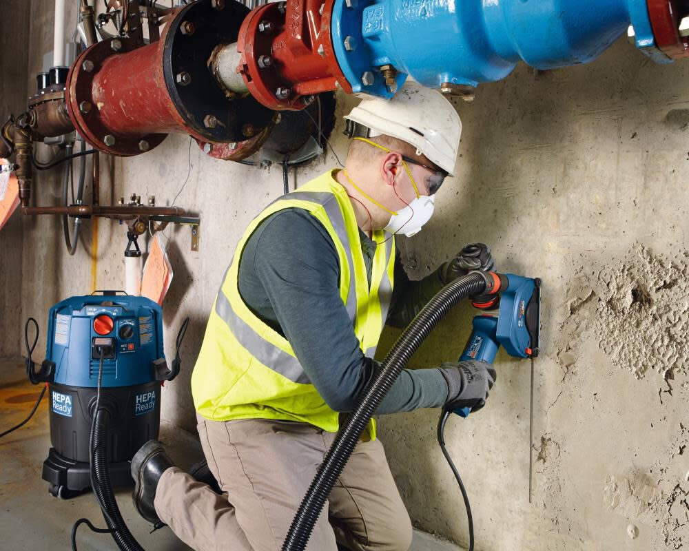 Bosch 5 In. Angle Grinder with Tuckpointing Guard GWS13-50TG - Acme Tools