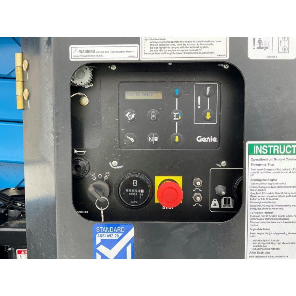 Genie 26 Ft. Rough Terrain Scissor Lift - Diesel GS-2669 RT from Genie ...