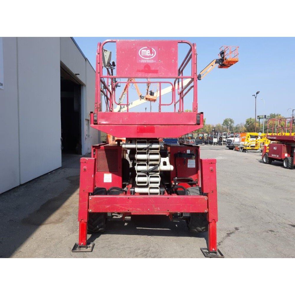 mec 3772RT 37 Ft. 4WD Rough Terrain Scissor Lift - Used 2013 3772RT ...