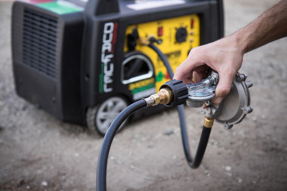 Champion Power Equipment 12-Foot Propane Hose Extension Kit 100736 ...