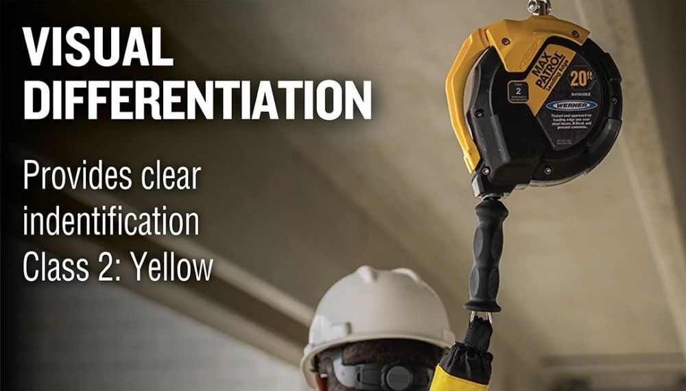 Werner 30' Max Patrol Self-Retracting Lifeline Leading Edge R410030LE ...