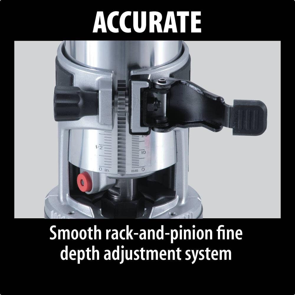 Makita 1-1/4 HP Compact Router RT0701C from Makita - Acme Tools