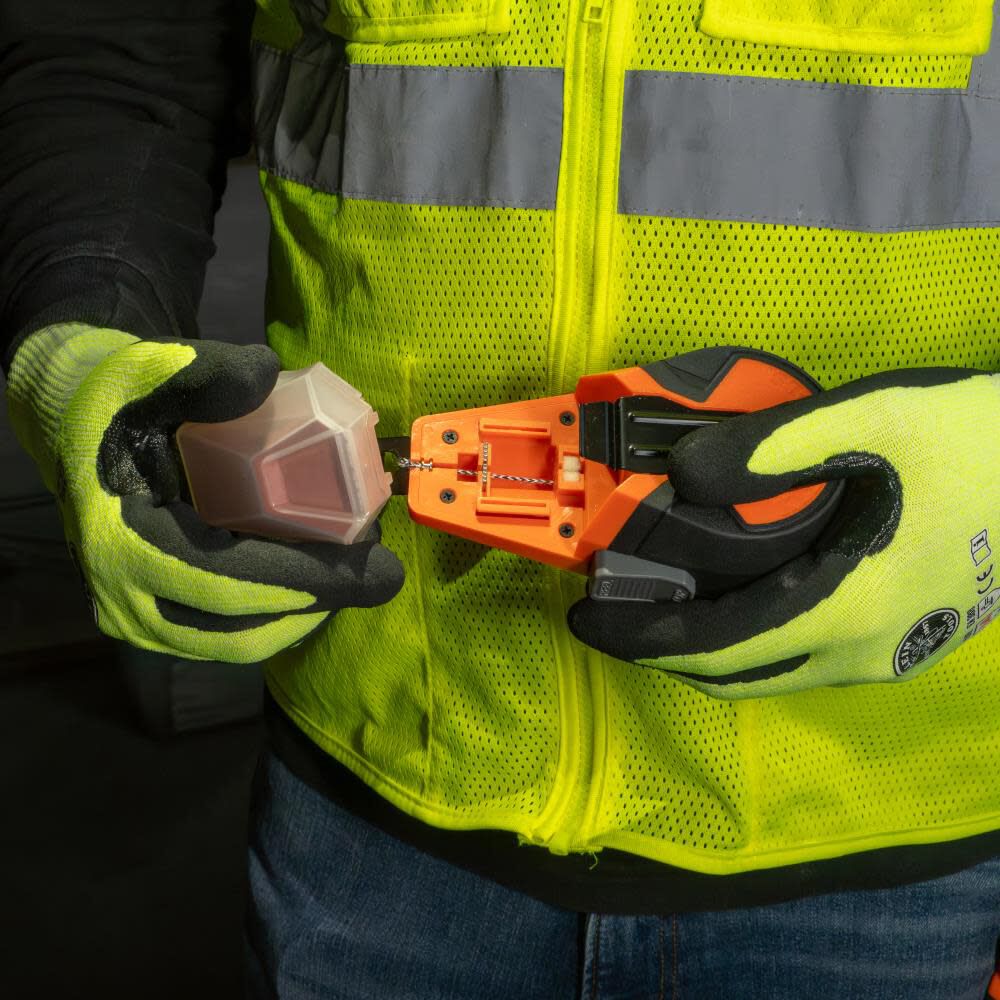 Klein Tools 50ft Auto-Retracting Chalk Line, Red CHLK50R - Acme Tools