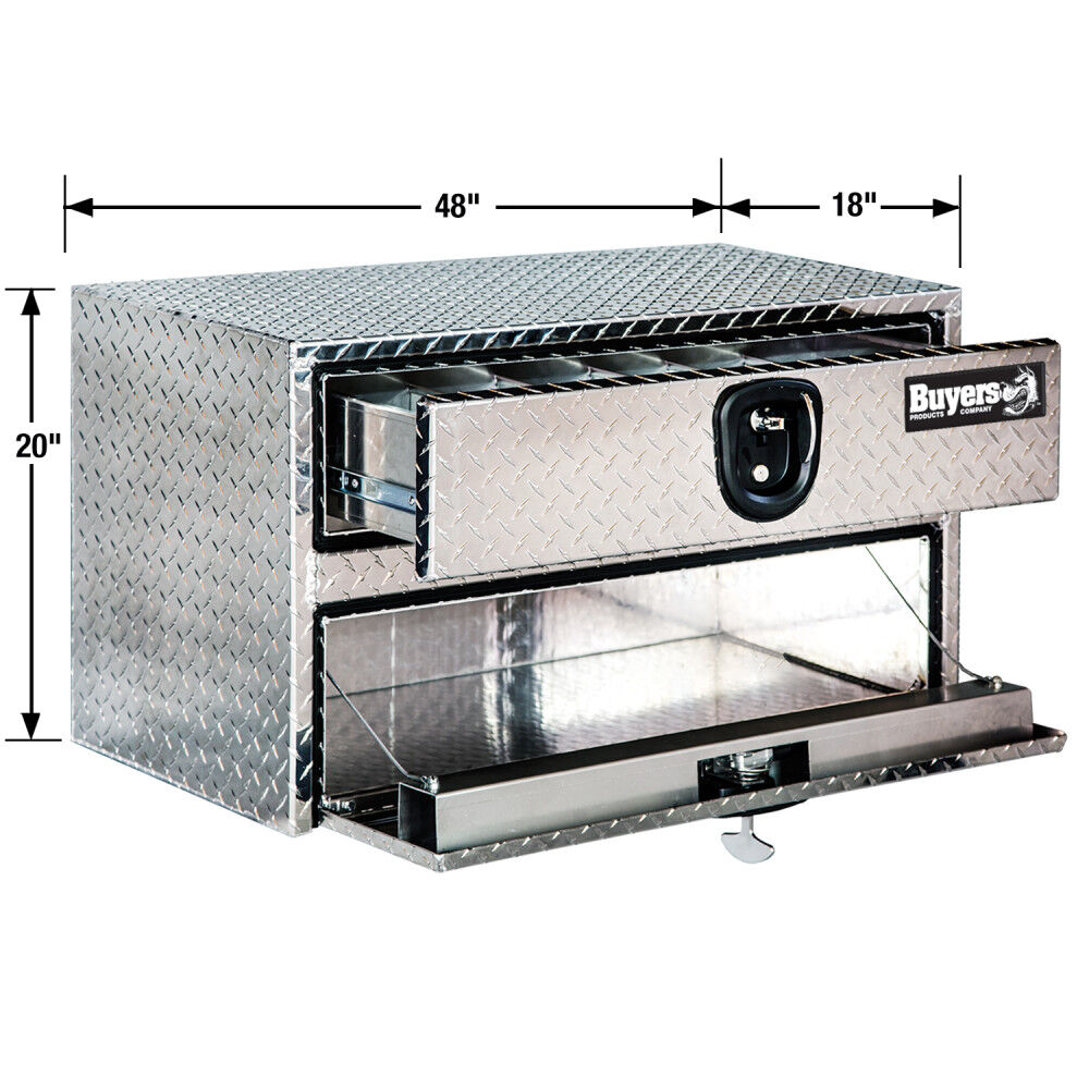 Buyers Products Company 20x18x48 Diamond Tread Aluminum Underbody Truck ...