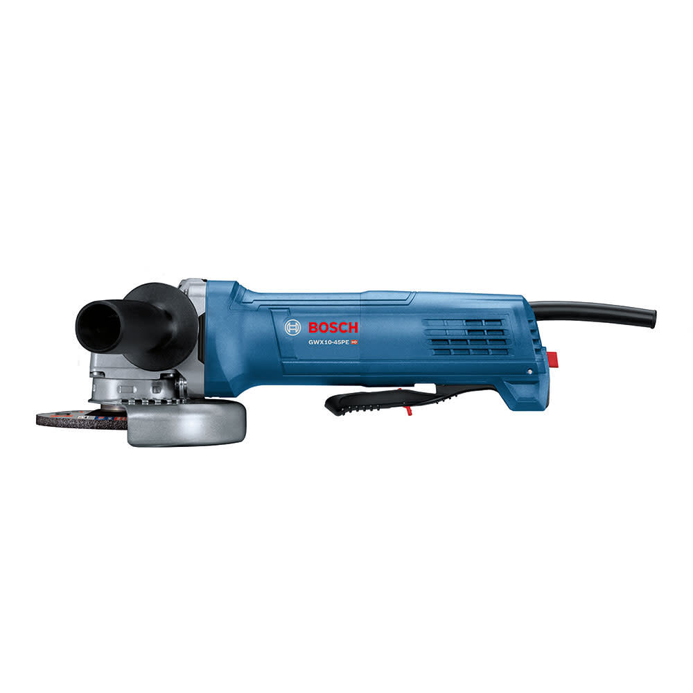 Bosch 4-1/2 In. X-LOCK Ergonomic Angle Grinder with Paddle Switch GWX10-45PE - Acme Tools