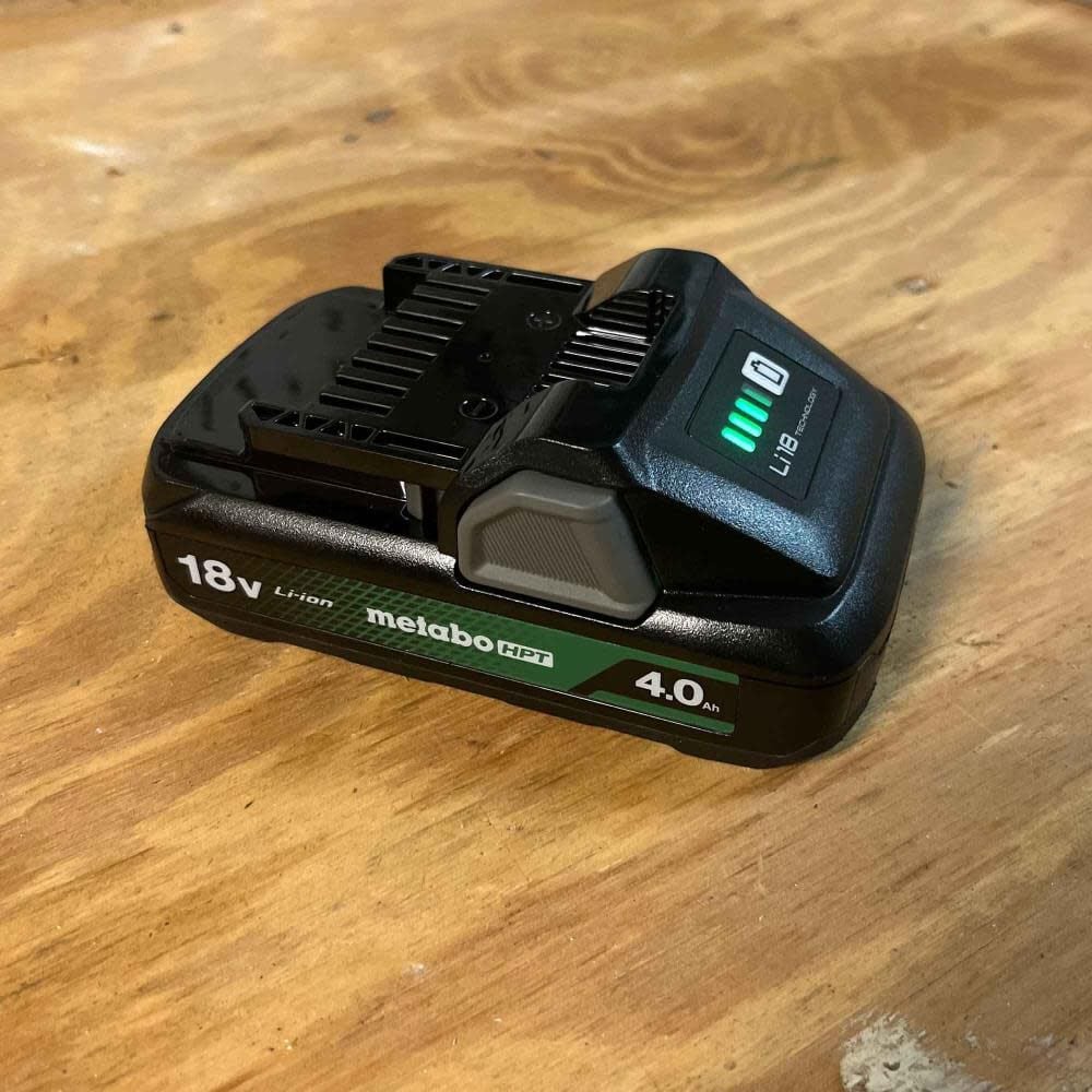 Metabo HPT 18V 4Ah Li Ion Battery with Fuel Indicator 378681M - Acme Tools