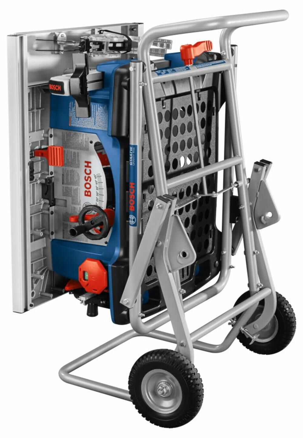 Bosch Worksite Table Saw 10 with Gravity-Rise Wheeled Stand 4100XC-10 ...
