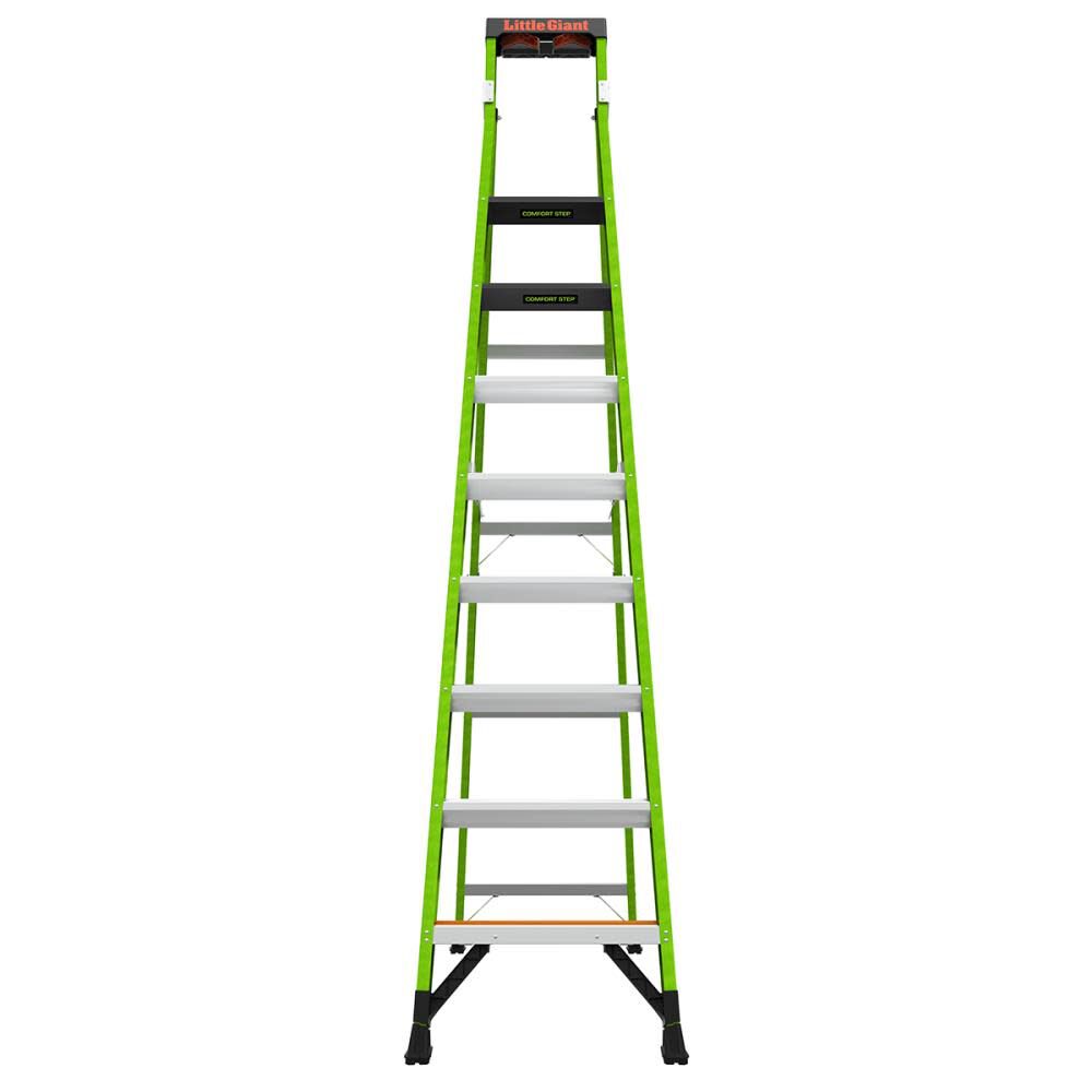 Little Giant Safety Sentinel M10 Type 1AA Fiberglass Step Ladder 15910 ...