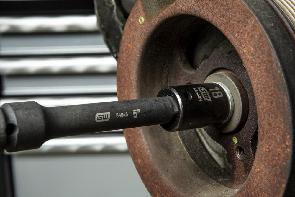 GEARWRENCH 1/2in Drive Standard/Deep SAE/Metric Master Impact Socket ...