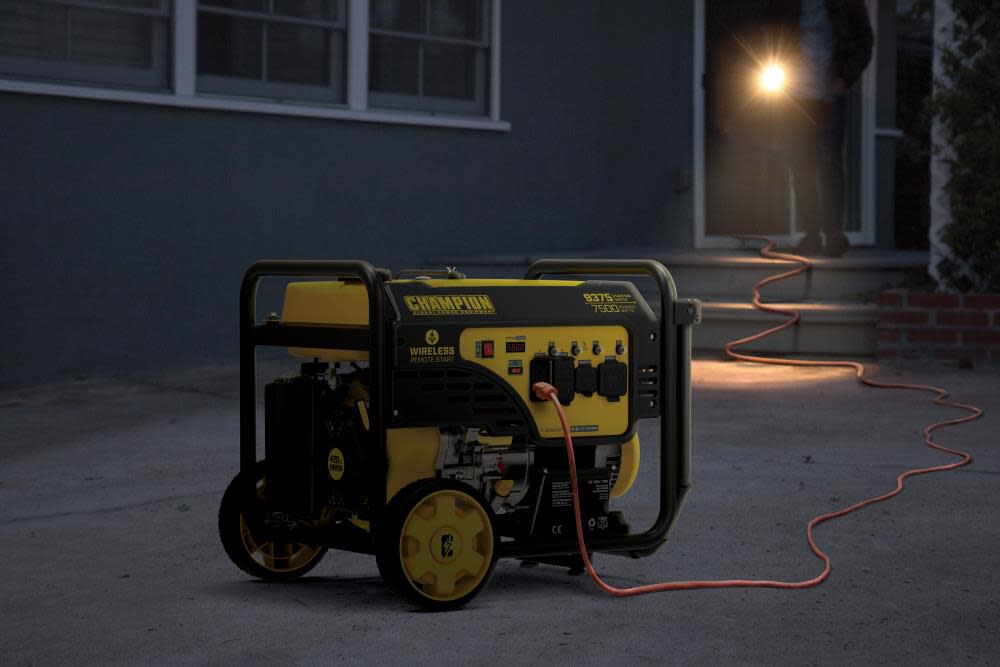 Champion Power Equipment 7500-Watt Portable Generator with Wireless ...