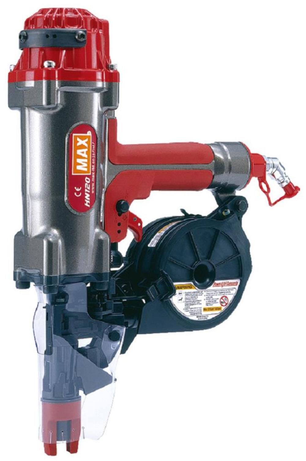 MAX USA Powerlite 2-1/2In High Pressure Concrete Pinner HN120 - Acme Tools