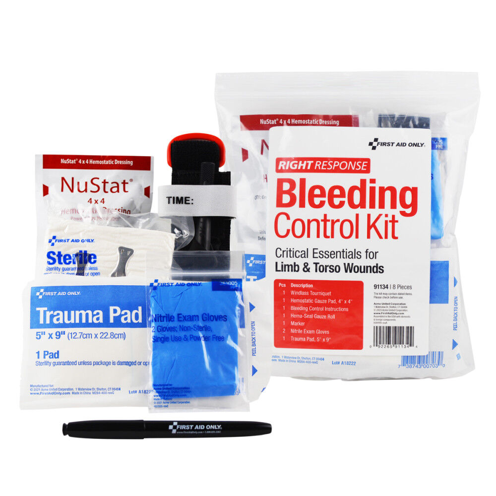 First Aid Only Core Pro Bleeding Control Kit 91134 - Acme Tools