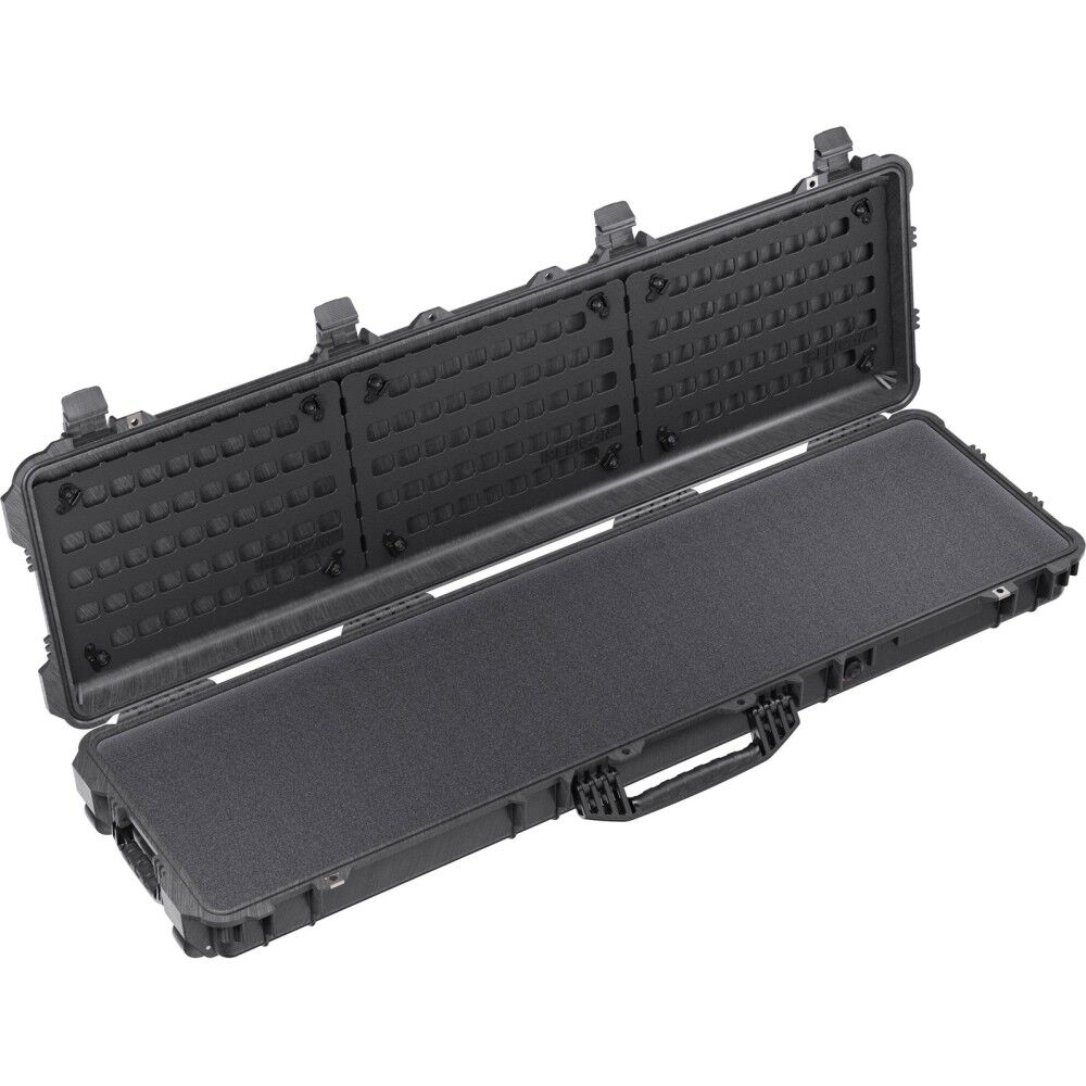 Pelican Black Polypropylene 1750 Protector Long Case with Foam 017500 ...