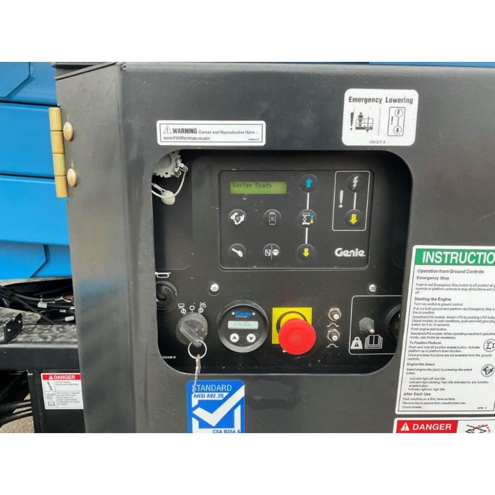 Genie 26ft Dual Fuel Rough Terrain Scissor Lift GS-2669 RT from Genie ...