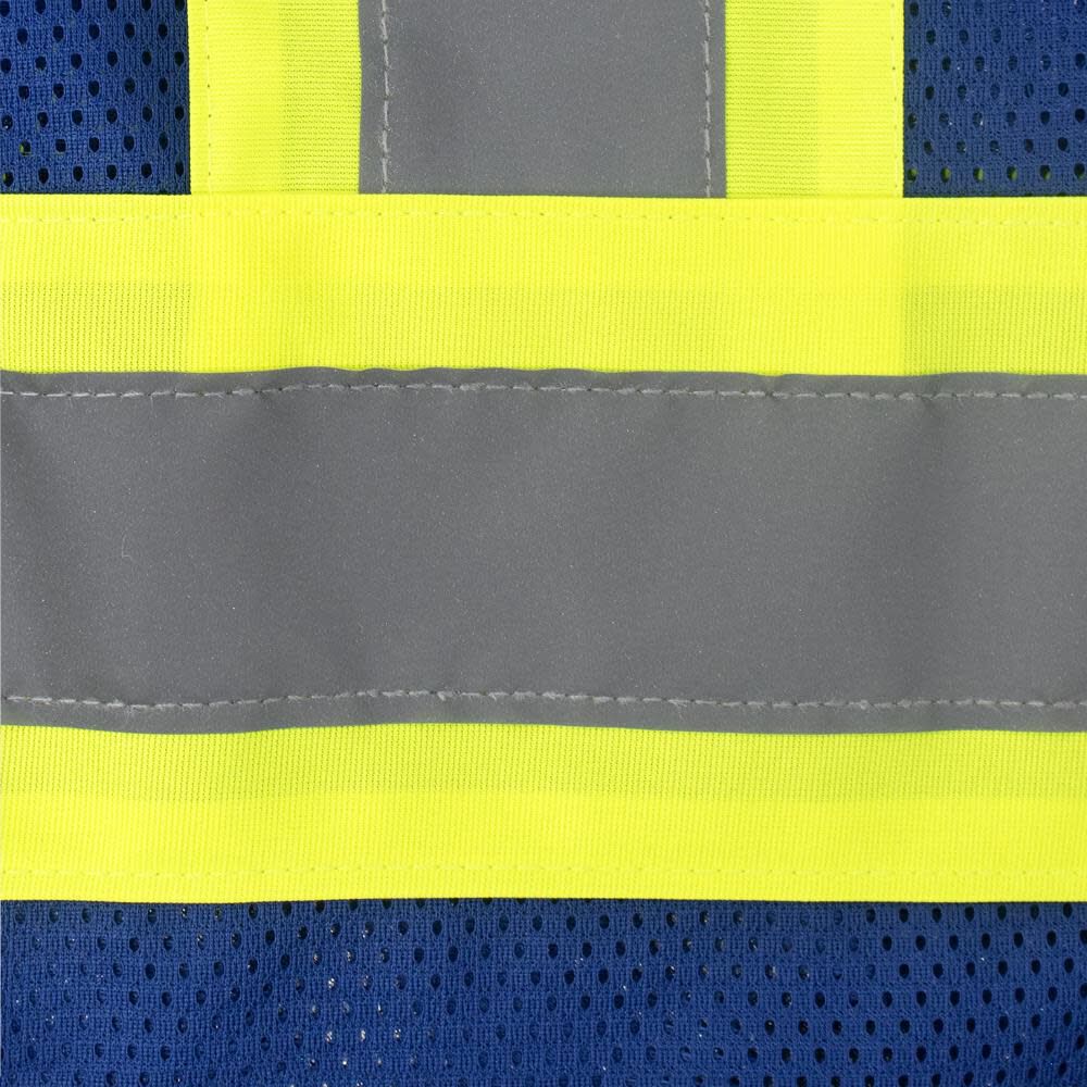Radians SV22-1 Economy Type O Class 1 Two Tone Safety Vest, Blue, Medium SV22-1ZBLM-M - Acme Tools