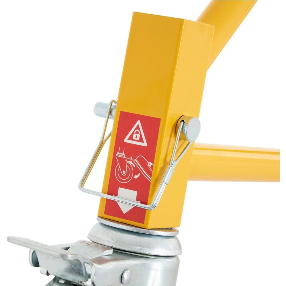 Metaltech 14in Outriggers with Casters for Jobsite Baker Scaffolds 4pk ...