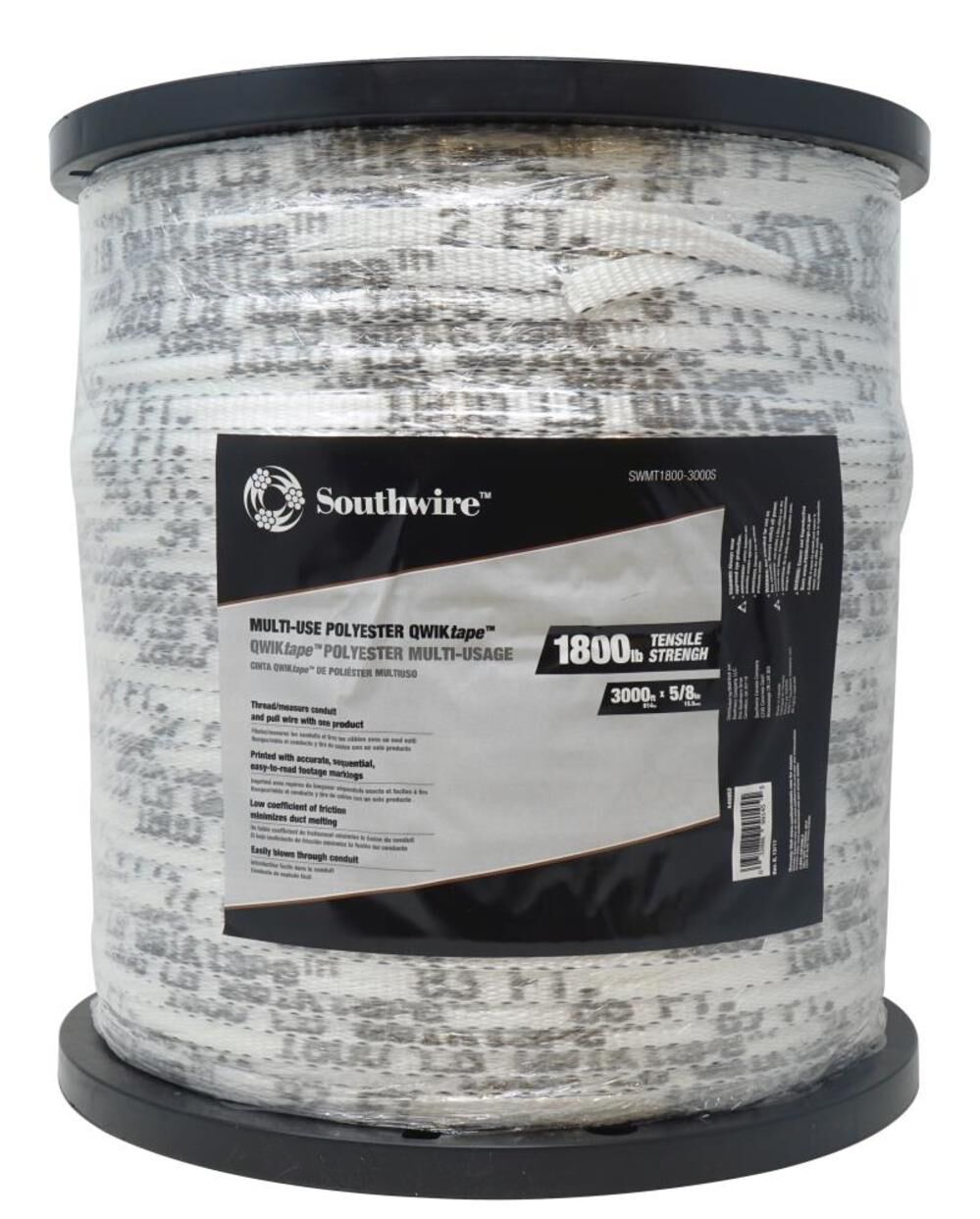 Southwire Qwiktape 1800 lb x 3000-ft Spool SWMT1800-3000S - Acme Tools