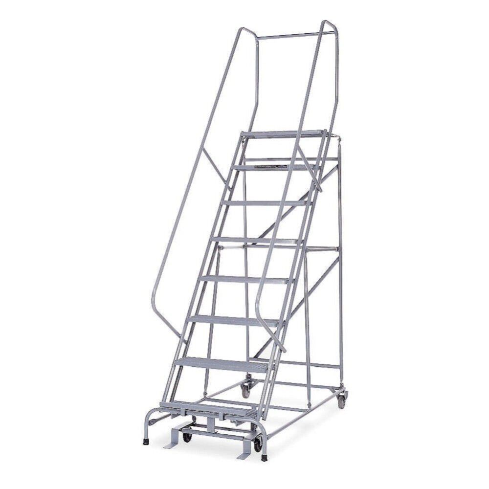 Cotterman Series 1000 8 Step X 26" W A3 Tread Step Ladder w/handrails ...