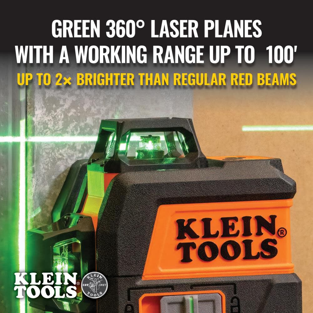Klein Tools Compact Green Planar Laser Level 93CPLG - Acme Tools