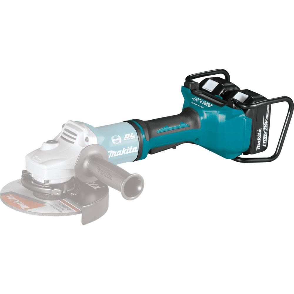 Makita 18V X2 LXT 36V 7in Cut Off/Angle Grinder Kit with Electric Brake ...