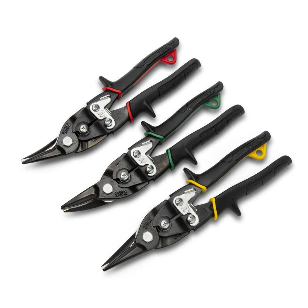Crescent Wiss Trade Aviation Snip Set 3pc M123P - Acme Tools