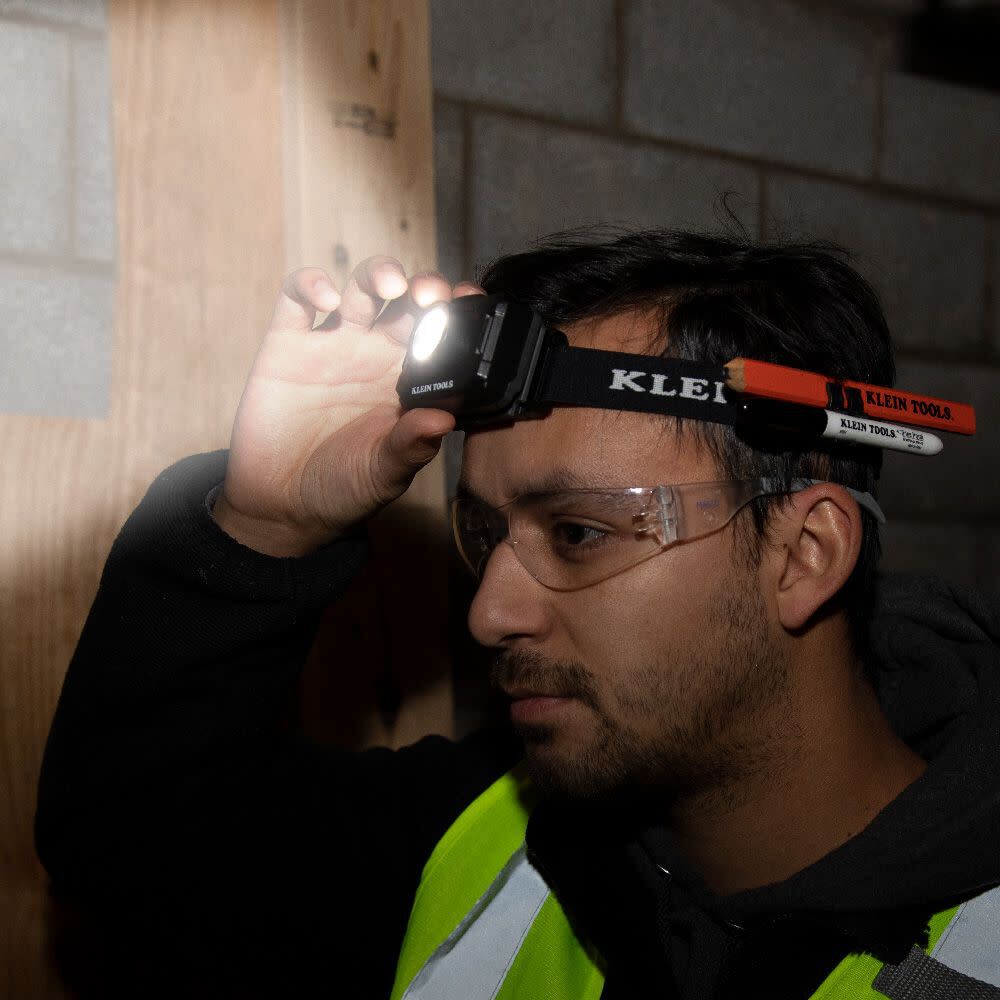 Klein Tools 2 Color LED Headlamp Rechargeable 56414 - Acme Tools