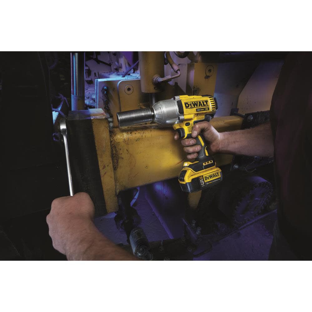 DEWALT 20V MAX XR 1/2in Impact Wrench with Detent Pin Anvil (Bare Tool ...
