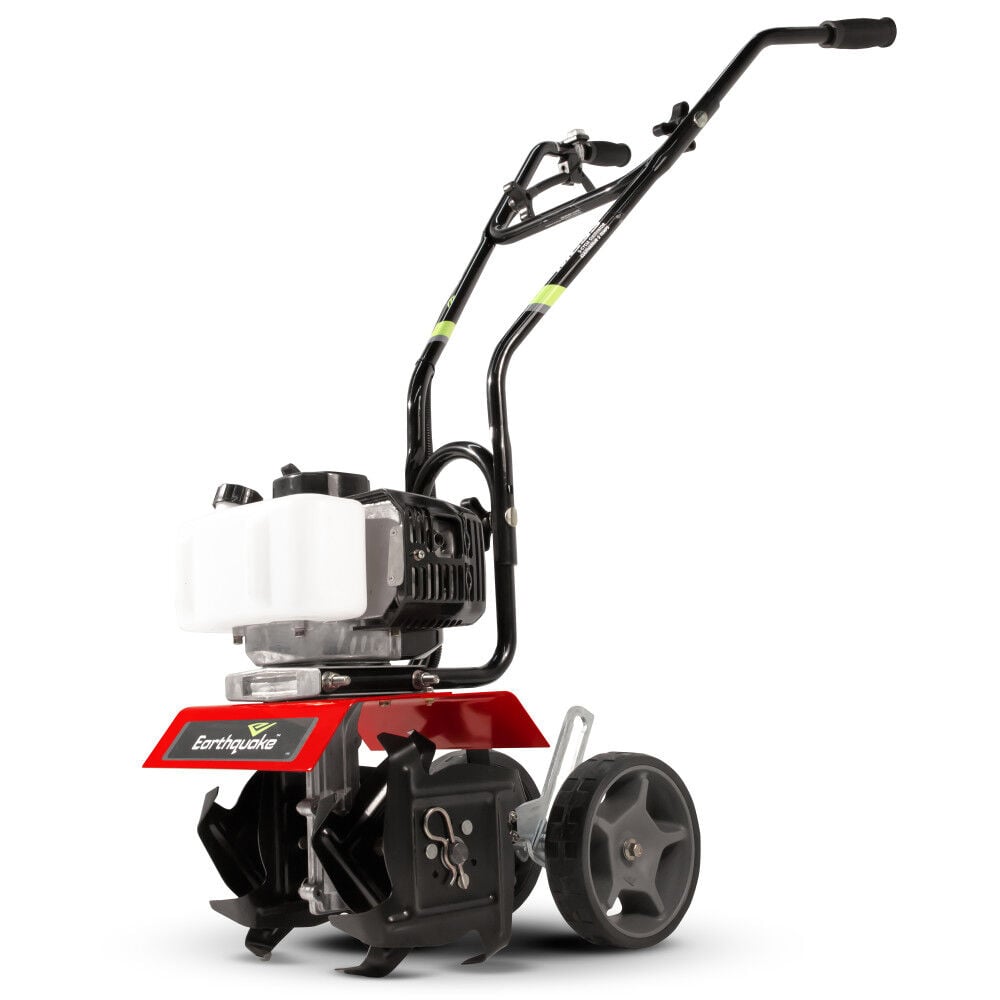 Earthquake MC33 Mini Cultivator Tiller with 33cc 2-Cycle Viper Engine ...