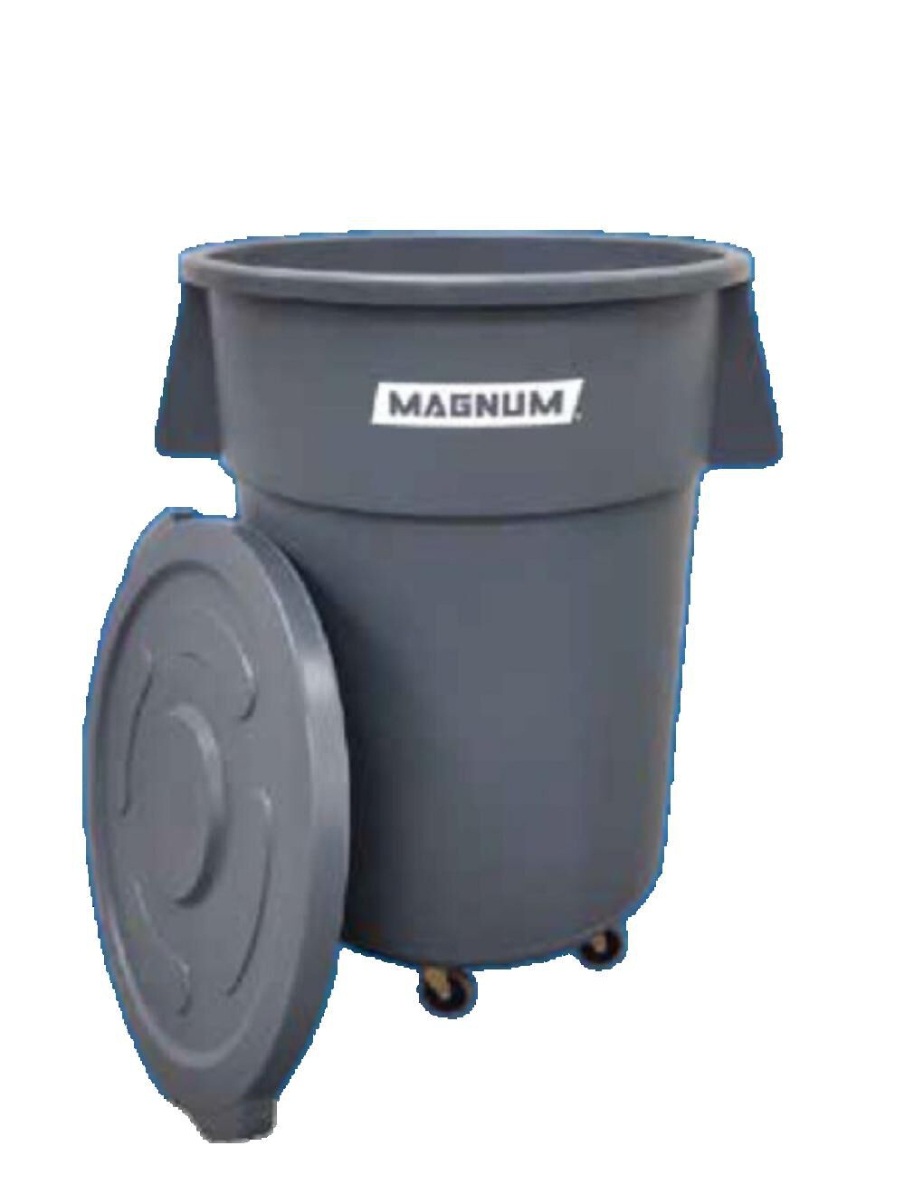Magnum Tool Group Pro Series Dolly for 55 Gallon Plastic Trash Can ...