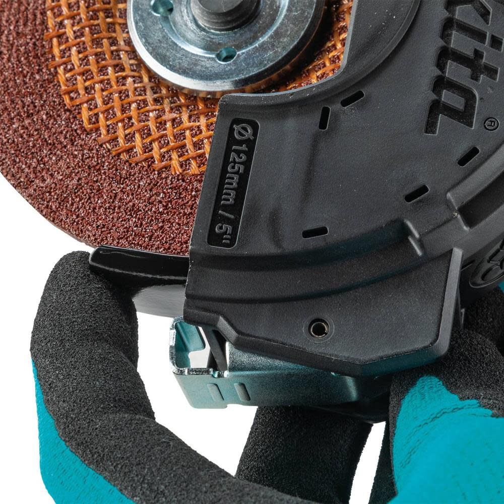 Makita 5 in SJS II High-Power Angle Grinder, Paddle Switch, with Brake GA5093 from Makita - Acme ...
