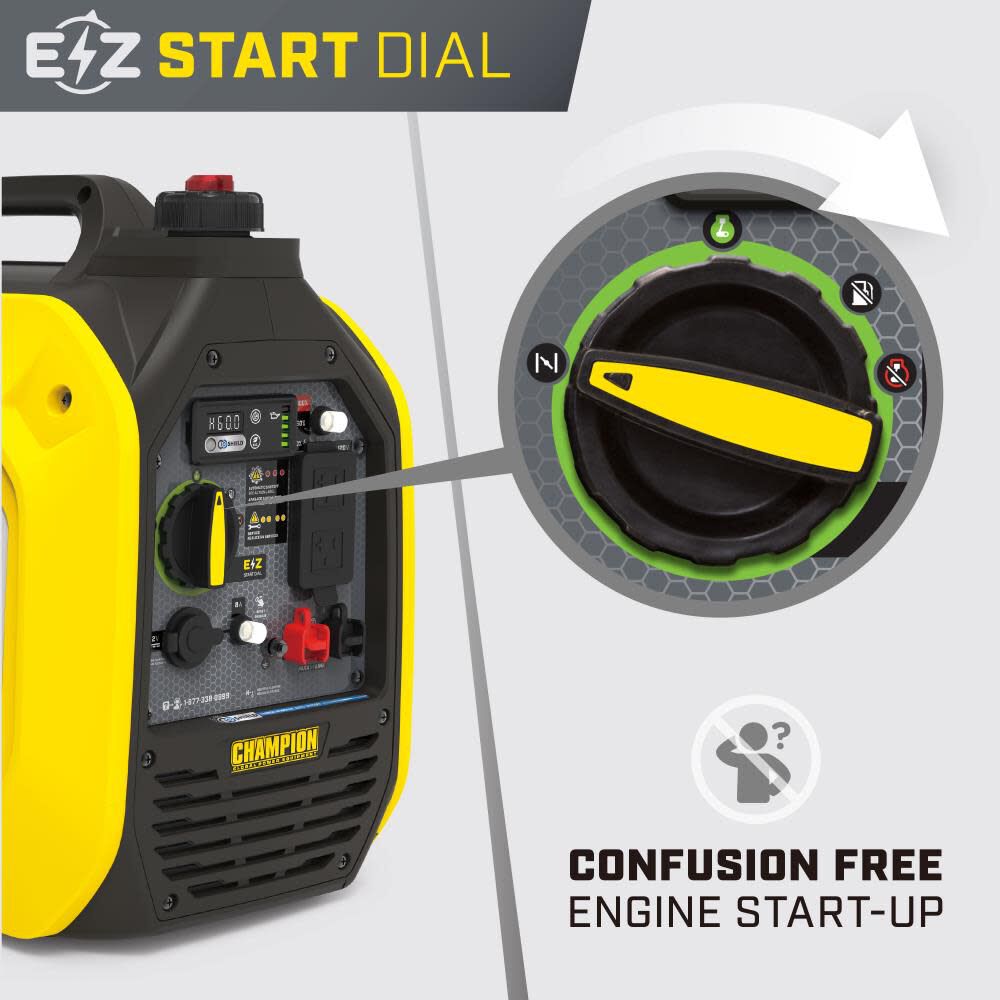 Champion Power Equipment 2500 Watt Ultralight Portable Inverter Generator With Co Shield 201317 