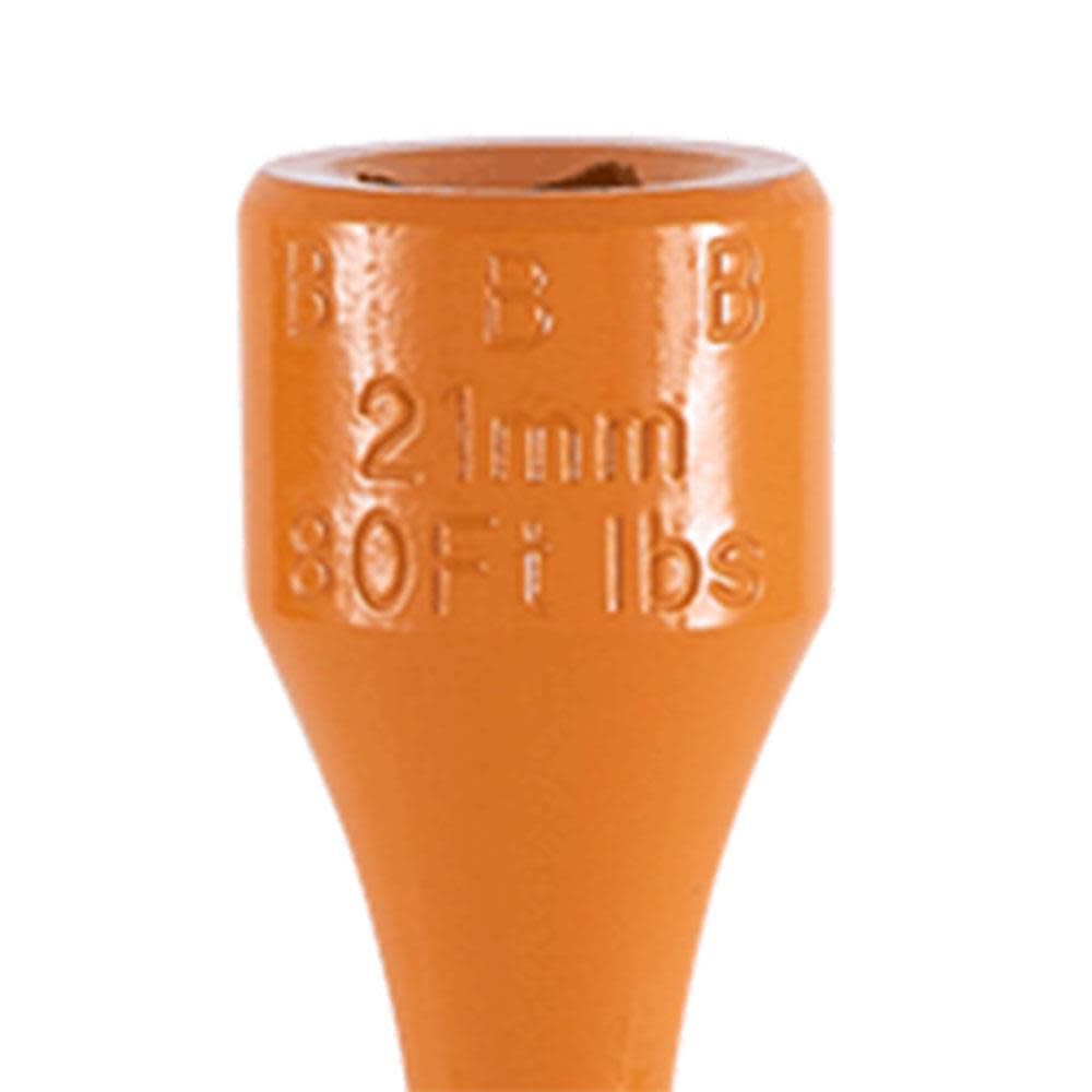 American Forge 1/2'' DR 21mm 80 ft/lb Torque Limiting Socket 40225 ...