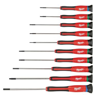 Milwaukee 10pc Precision Screwdriver Set 48-22-2612 from Milwaukee ...