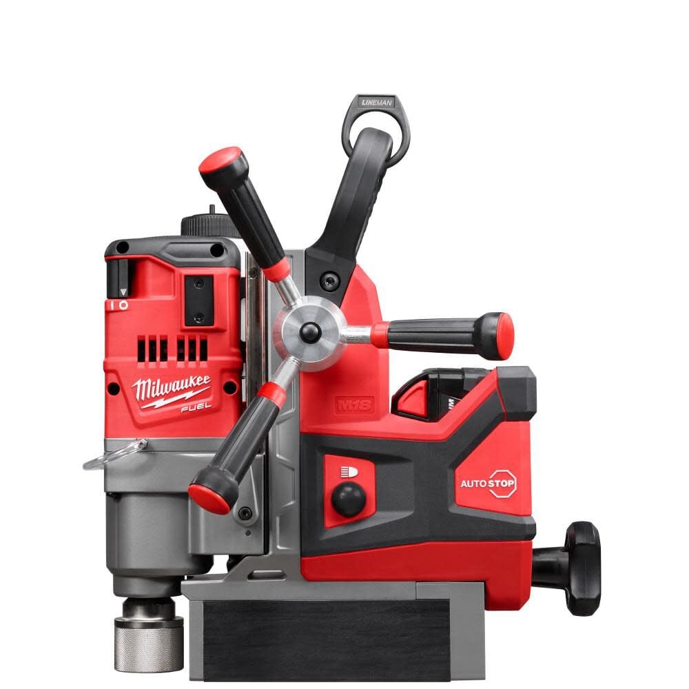Milwaukee M18 FUEL 1-1/2inch Lineman Magnetic Drill Kit 2788-22HD ...