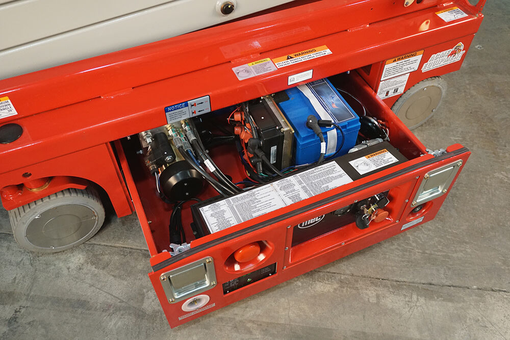 mec 19 Ft. Xtra-Deck Micro Slim Electric Scissor Lift MICRO 19-XD ...