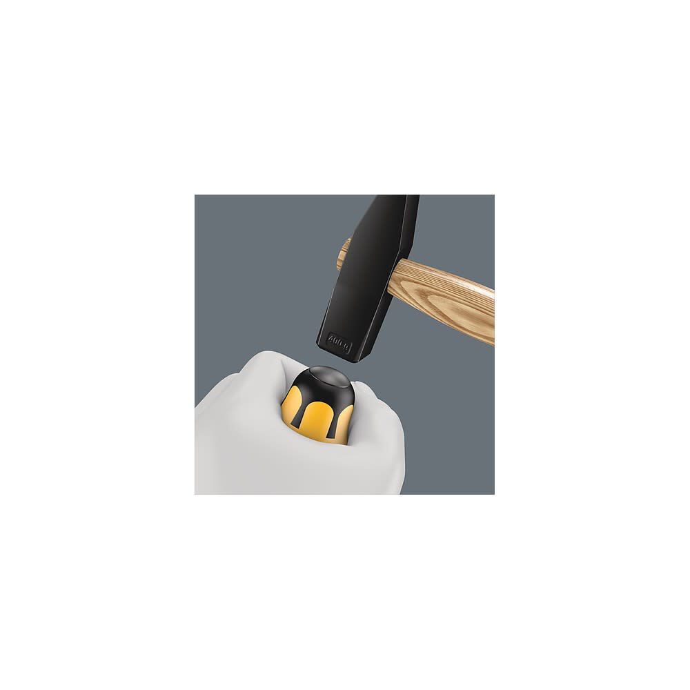 Wera Tools Kraftform 932/6 Chiseldriver & Rack Screwdriver Set ...