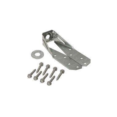 Simpson Strong-Tie 14 Gauge ZMAX Coating DTT Deck Tension Tie Kit with ...