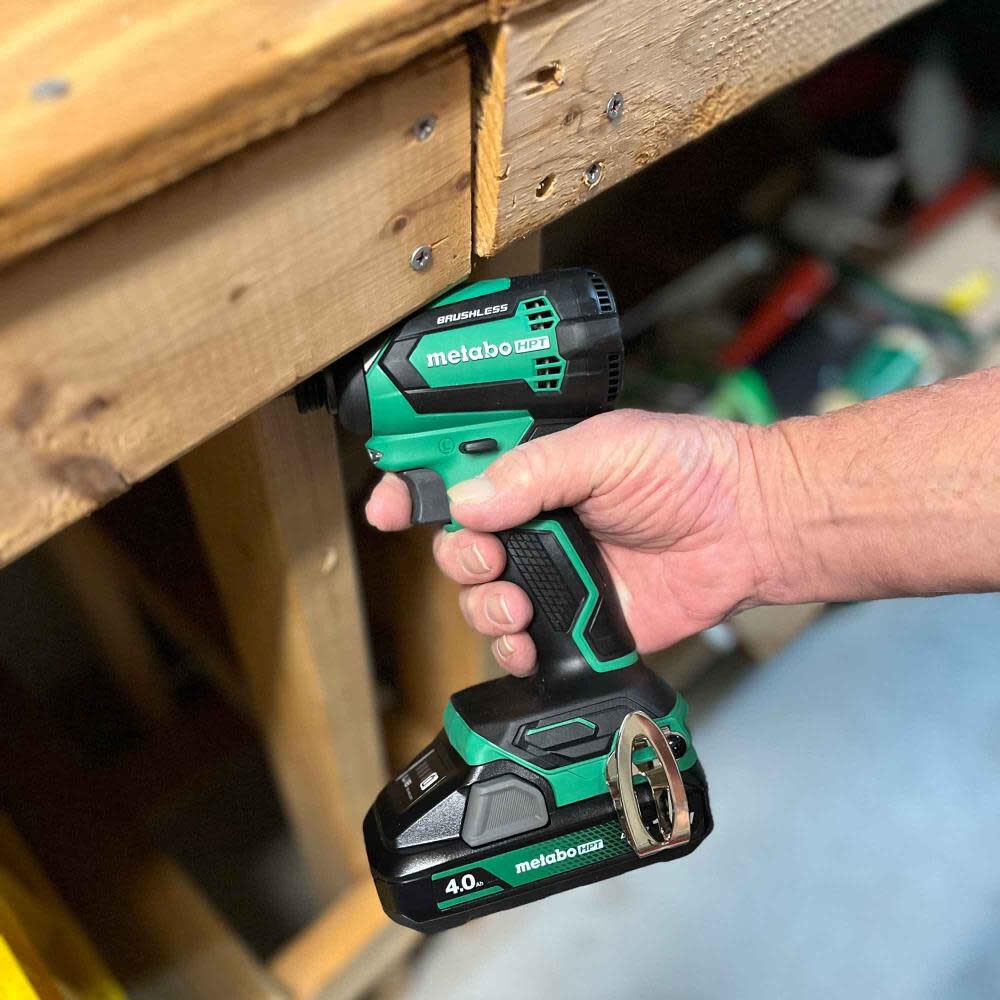 Metabo HPT 18V 4Ah Li Ion Battery with Fuel Indicator 378681M - Acme Tools