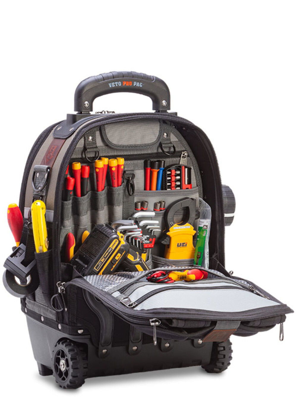 Veto Pro Pac Backpack Tool Bag on Wheels TECH PAC WHEELER - Acme Tools