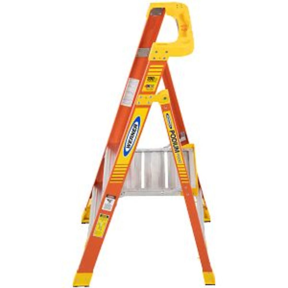 Werner Podium Type 1A Fiberglass Ladder PD6202W530 - Acme Tools