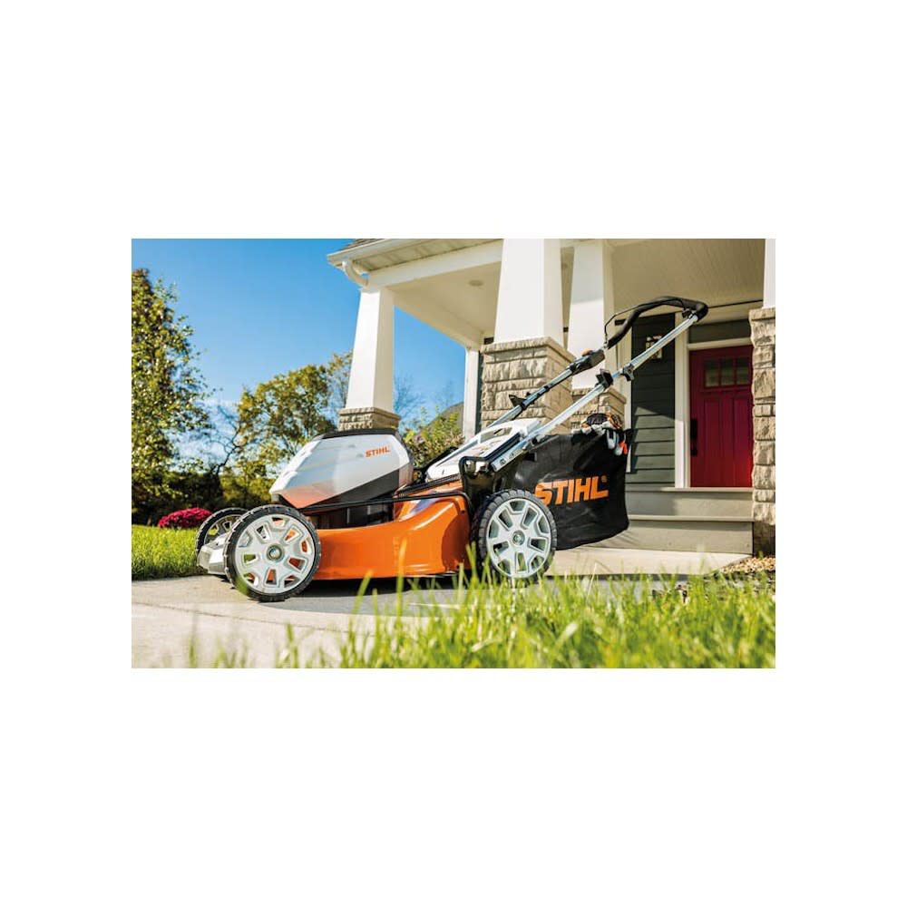 Stihl RMA 510 21 in Lawn Mower with AP300 Battery & AL301 Charger 6372 ...