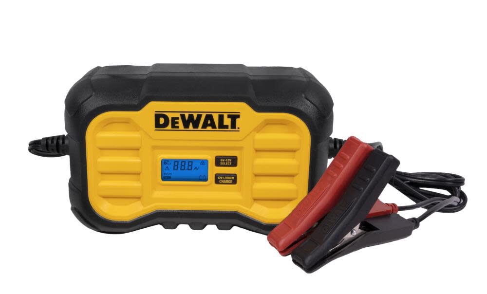 DEWALT 10 Amp Battery Charger Battery Maintainer Battery Trickle ...