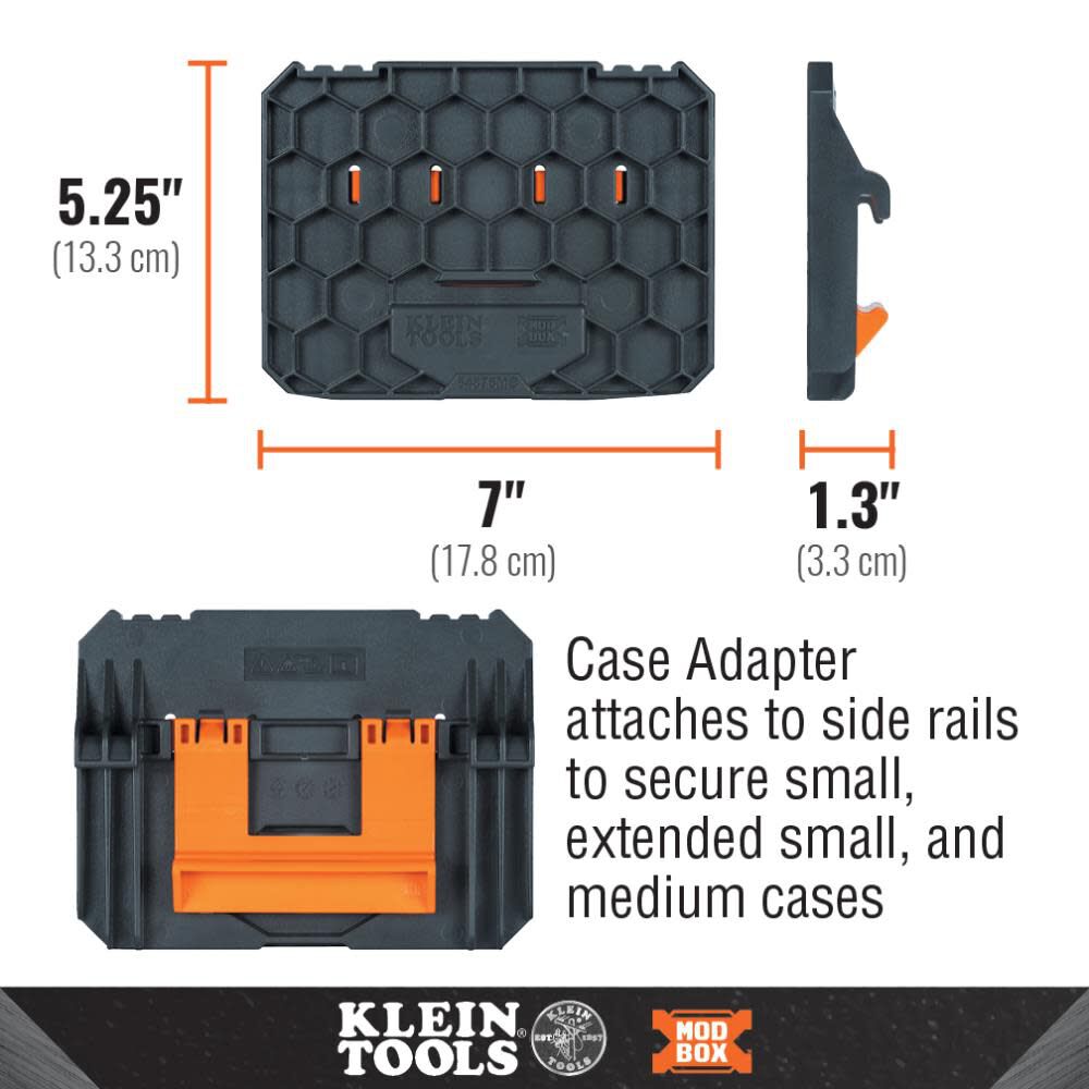 Klein Tools MODbox Side Rail Case Adapter 54875MB - Acme Tools